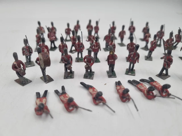 VINTAGE MINIATURE LEAD Toy Soldiers Circa 1930s £99.99 - PicClick UK