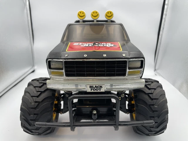 VINTAGE TAMIYA BLACKFOOT RC truck With Acoms Radio £175.00 - PicClick UK