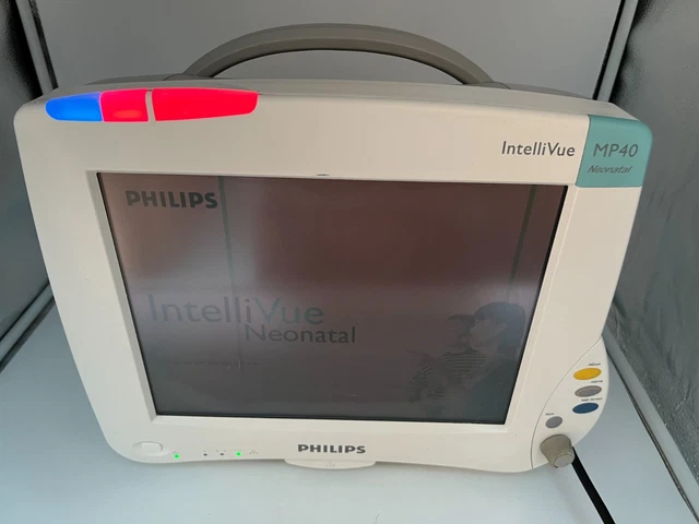 PHILIPS INTELLIVUE MP40 Patient Monitor neonatal £189.00 - PicClick UK