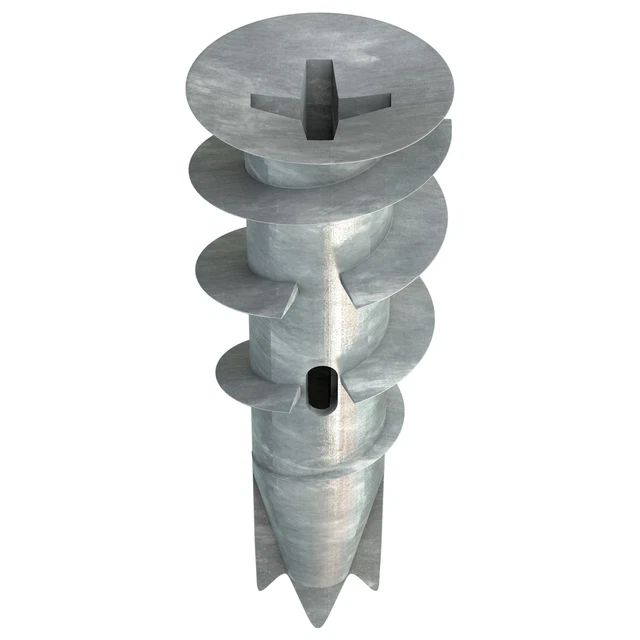 TOX GIPSKARTONDÜBEL SPIRAL Plus 37 Zinkdruckguss Rigipsdübel ...