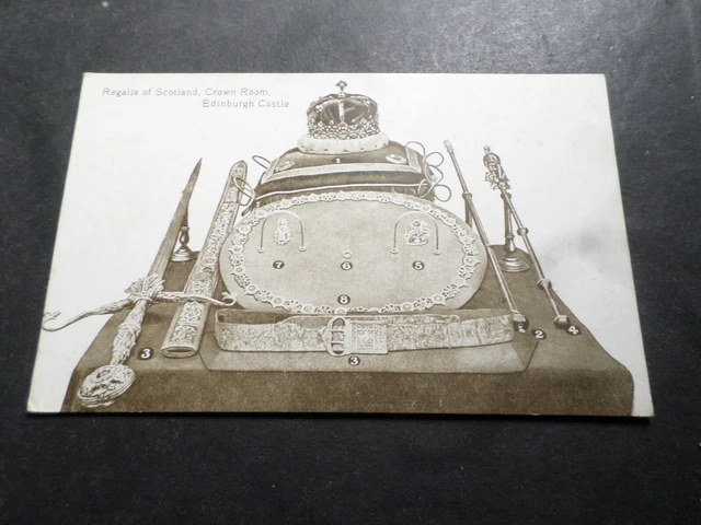 CARTOLINA GB, ROYAULE Tinta, Regalia Of Scotland, Crown Ambiente ...