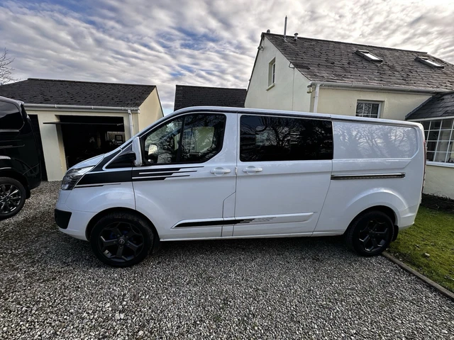 TRANSIT CUSTOM CREW Cab 2015 Lwb White Diesel 168000 Miles £9,750.00 ...