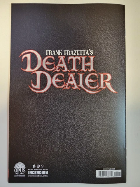 FRANK FRAZETTA'S DEATH Dealer Cover Gallery #1 Opus 2022 One Shot 9.4 ...