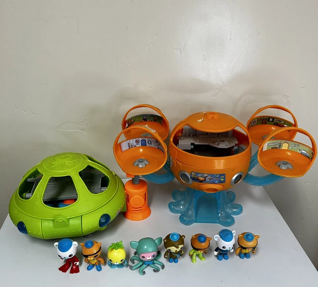 OCTONAUTS DEEP SEA Launch & Explore Octopod & Octolab Play-sets w/ 8 ...