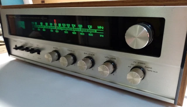 VINTAGE ROTEL RX-150A Solid State AM/FM Stereo Receiver EUR 130,00 ...