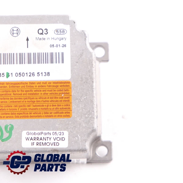 MERCEDES W209 CONVERTIBLE Air Module SRS Control Unit ECU A2098200085 £ ...