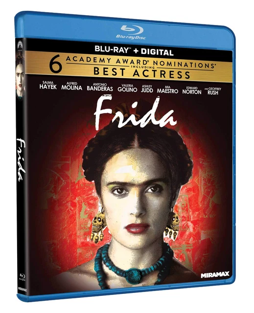 FRIDA (BLU-RAY + Digital) (Blu-ray) Salma Hayek Alejandro Usigli (US ...