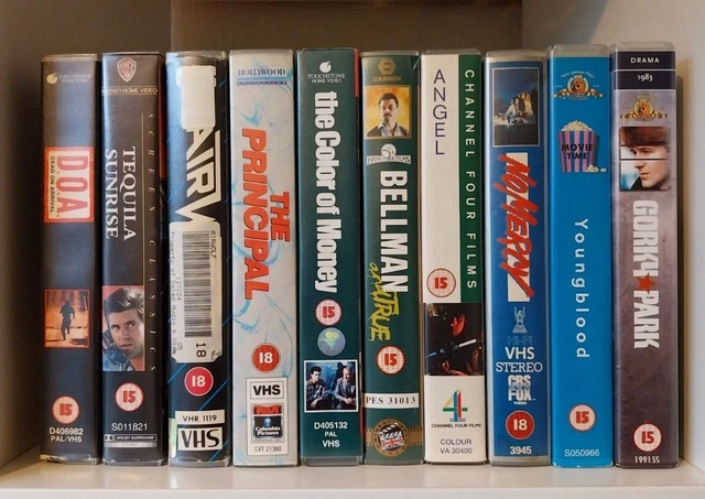 VHS VIDEO DRAMA Thriller Small Box Retail Release VGC Classic 80s ...