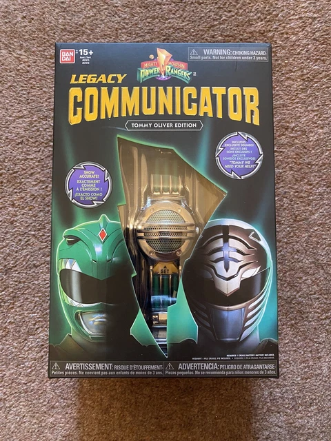 POWER RANGERS LEGACY Communicator Tommy Oliver Edition - New and Sealed ...