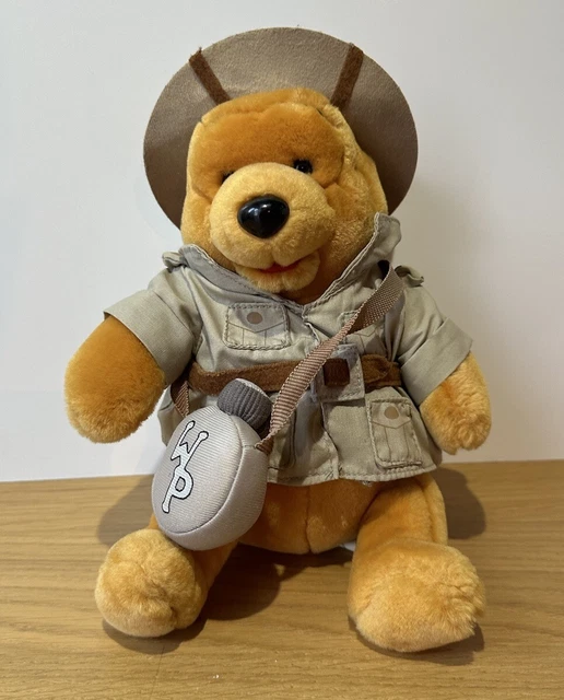 WINNIE THE POOH Walt Disney World Safari Explorer Plush Toy Teddy £4.99 ...