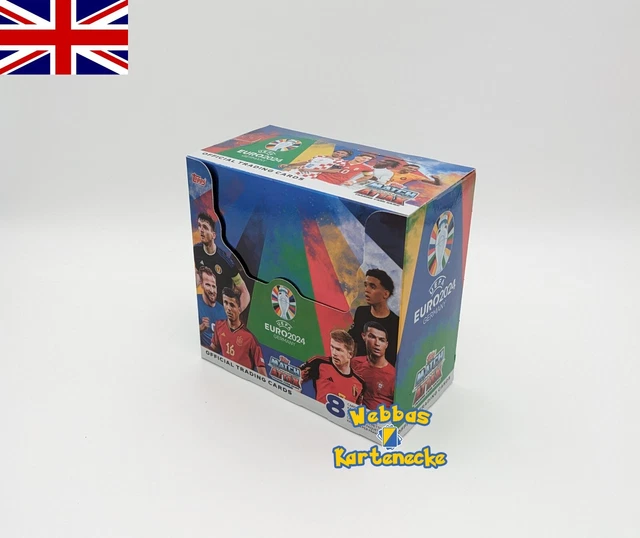 #2 TOPPS UEFA EURO 2024 Match Attax Trading Card Game Base Single ...