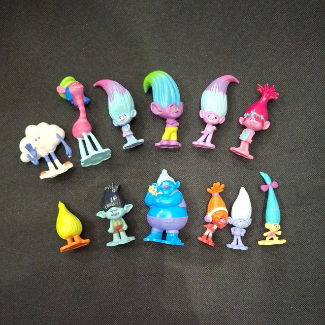 MY BUSY BOOKS Trolls Story, Playmat & 12 Figurines / (Could use as cake ...