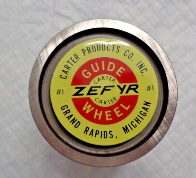 RARE CARTER ZEFYR #1 Precision Bandsaw Blade Guide Wheel For Craftsman ...