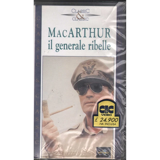 MAC ARTHUR THE Rebel General VHS Joseph Sargent Univideo - UVS70249 Sealed £47.41 - PicClick UK