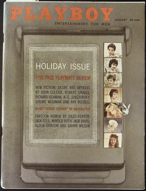 PLAYBOY JANUARY 1960 ELLEN STRATTON Stella Stevens DONNA LYNN ...