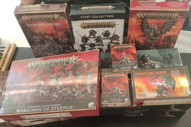 WARHAMMER AOS OLD World Slaves To Darkness Guerriers Du Chaos ...