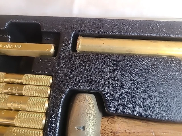 MAC TOOLS 15-PC. Brass Punch, Chisel, and Hammer Set SBPCH15 Used $403. ...