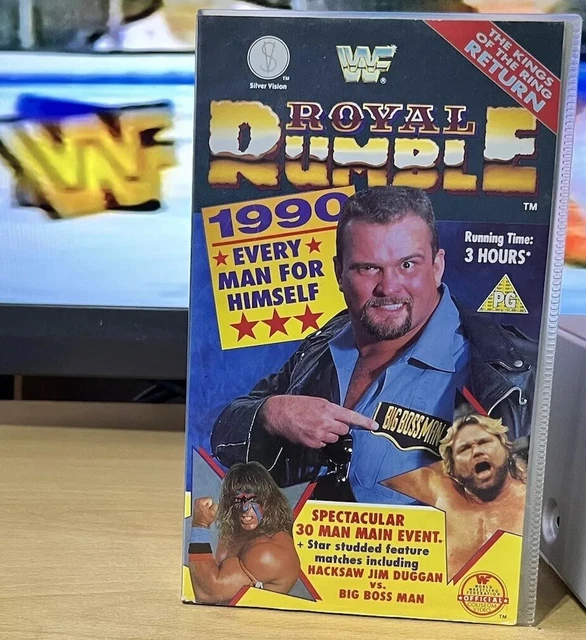 WWF ROYAL RUMBLE 1990 VHS Official Coliseum Video £7.99 - PicClick UK