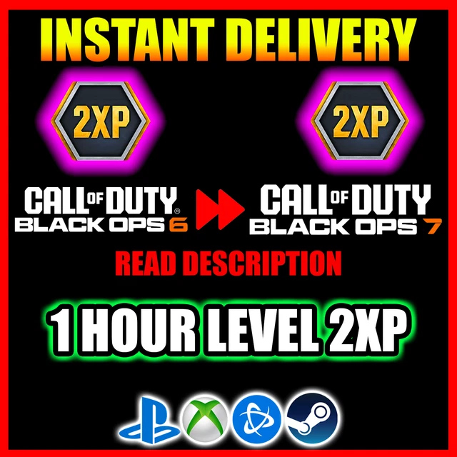 BLACK OPS 7 Double XP (BO6) LEGACY CODES | COD BO7 Level Up 2XP [1 ...