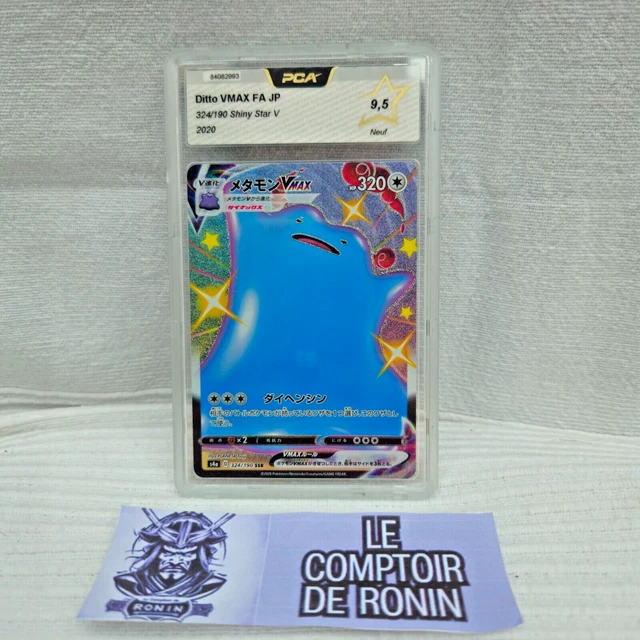 CARTE POKÉMON : Ditto VMAX SSR 324/190 S4a Shiny Star V JAPONAIS PCA 9.5 EUR 34,95 - PicClick FR