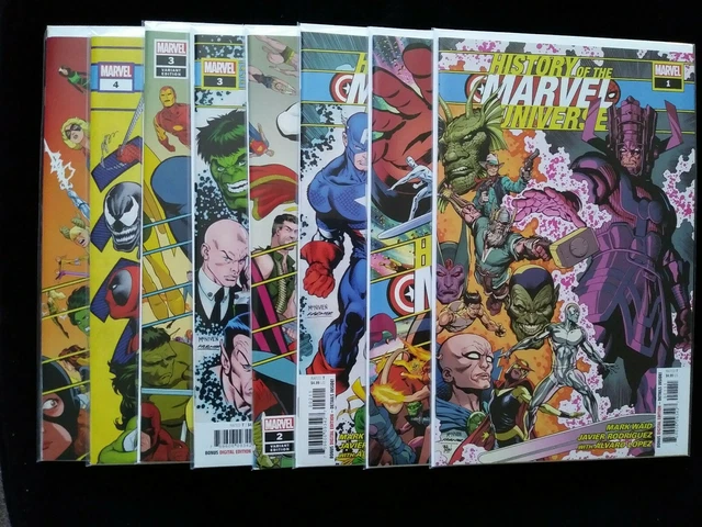 HISTORY OF THE Marvel Universe #1 #2 #3 #4 + 4 Variants $17.99 ...