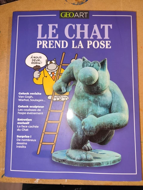 LIVRE &LE CHAT prend la pose" par Geluck - 2020 EUR 7,00 - PicClick FR