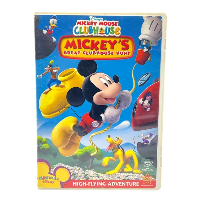 Disneys Mickey Mouse Clubhouse Mickeys Great Clubhouse Hunt Dvd 6797