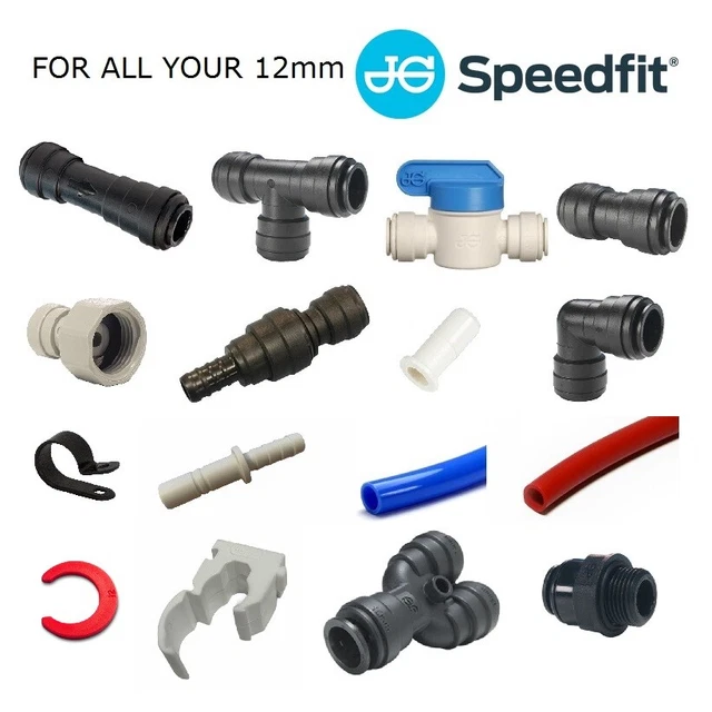 JOHN GUEST 12MM Speedfit Water Fittings - Caravan/Motorhome/Boat ...