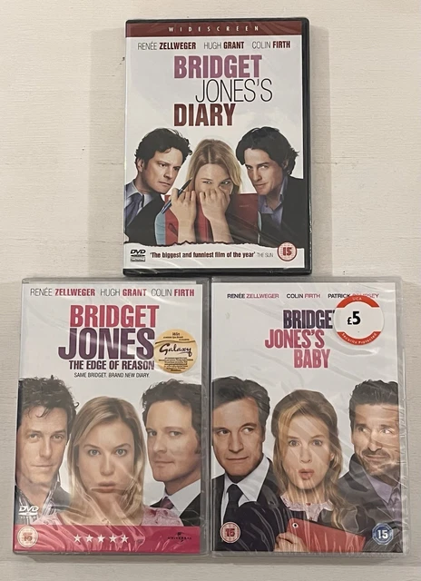 BRIDGET JONES'S DIARY Movies 1-3 Trilogy DVD - 3 DVDs - Brand New ...