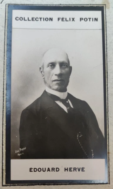 EDOUARD HERVE HOMME de Lettres FRANCE 1ère Coll Félix POTIN Photo PIROU ...