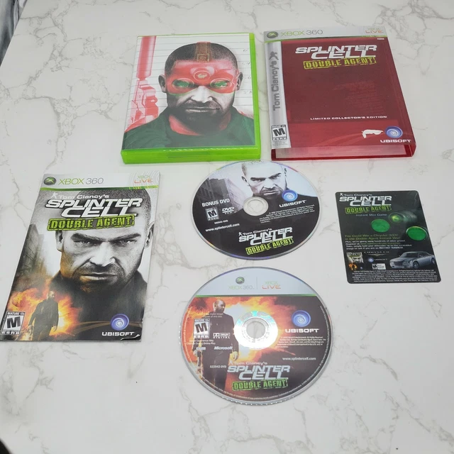 TOM CLANCY'S SPLINTER Cell: Double Agent (XBOX 360) Limited Edition ...