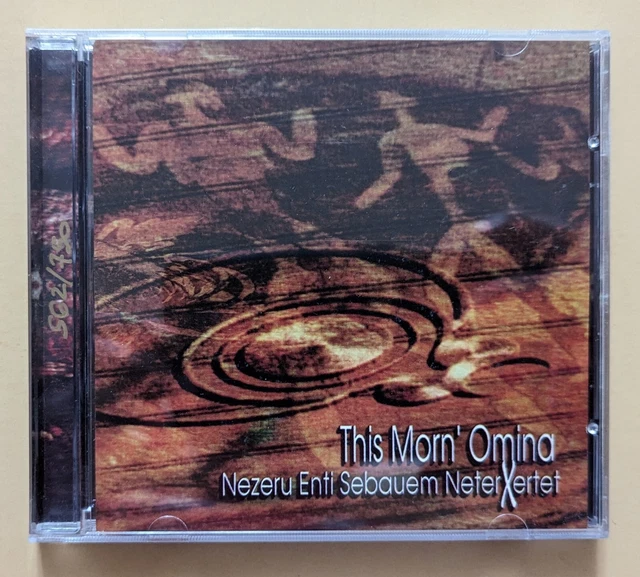THIS MORN' OMINA - Nezeru Enti Sebauem Neter Xertet CD - LIMITÉ ...