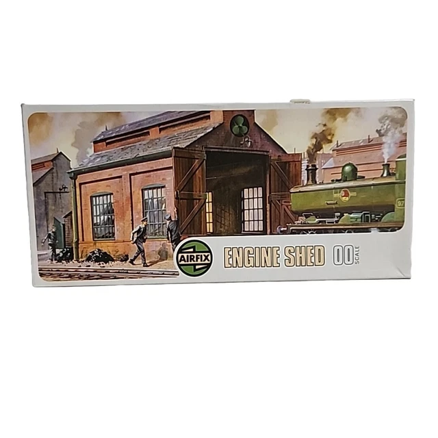 AIRFIX - ENGINE Shed Oo/Ho Scale Trackside Model Kit Series 2 EUR 25,44 ...