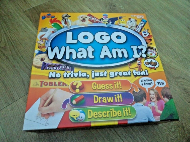 LOGO WHAT AM I? Board Game Drummund Park £7.99 - PicClick UK