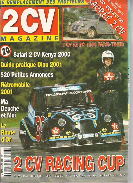 2CV MAGAZINE 20 Citroen 2Cv Racing Cup Citroen 2Cv Az Po 1956 Paris ...