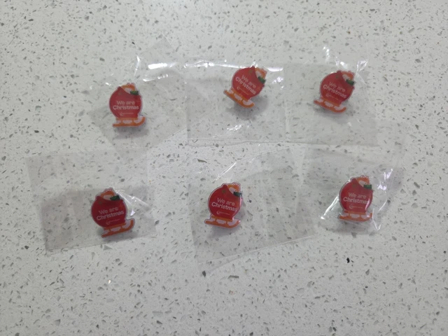 ROYAL MAIL CHRISTMAS Pin Badge Set 2025 x6 £9.00 - PicClick UK