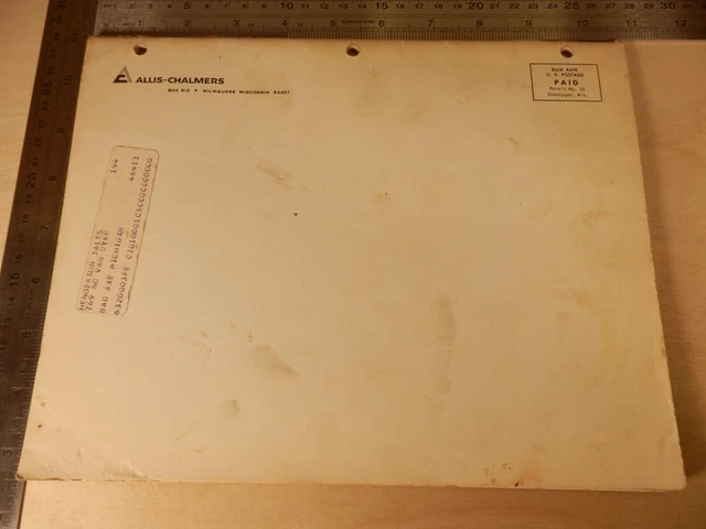 1970'S OPERATOR'S MANUAL Low Profile Corn Heads Model FL 820 BIS $52.53 ...