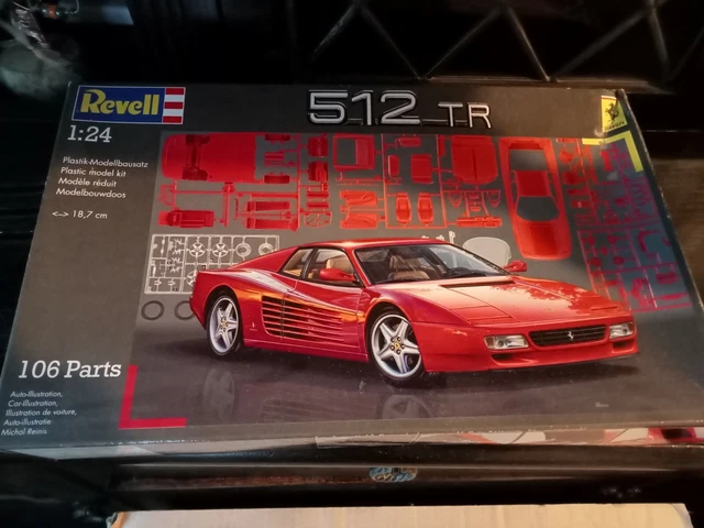 1/24 REVELL 07084 Ferrari 512TR Sealed Model Kit Free Postage £34.99 ...
