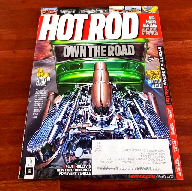 HOT ROD: OWN The Road Mid-Engine Mustang With Ford Gt Power Jan 2016 ...