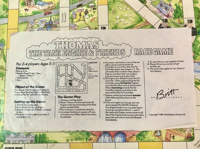 THOMAS THE TANK Engine & Friends Vintage Books Game Puzzles £27.98 ...