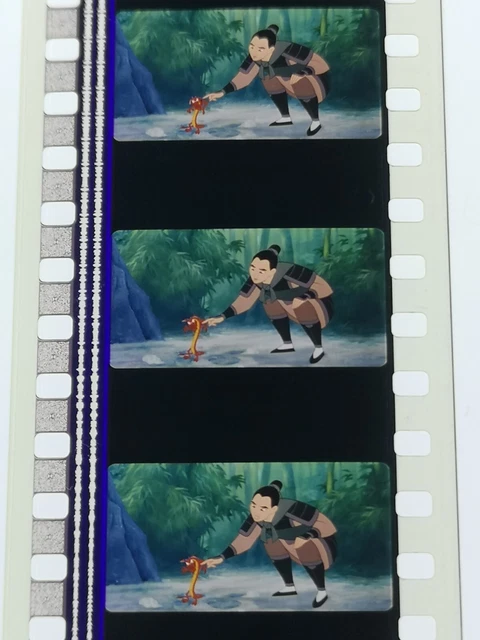 MULAN 35MM FILM Cell Trailer Strip Walt Disney Animated Cel Movie ...