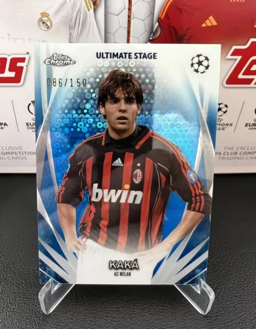 KAKA LEGEND PARALLEL /150 Ultimate Stage Topps Chrome UCL 2024 Milan ... KAKA LEGEND PARALLEL /150 Ultimate Stage Topps Chrome UCL 2024 Milan ...