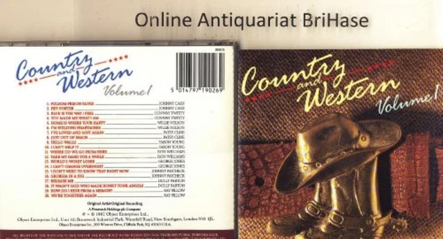 COUNTRY AND WESTERN Volume 1 CD Various (1987) £2.00 - PicClick UK