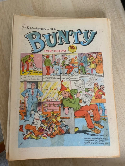 VINTAGE BUNTY - For Girls Comic Issue 1252 Jan 9th, 1982 £10.00 ...