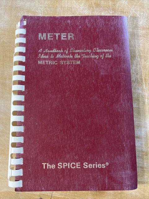 METER HANDBOOK ELEMENTARY Ideas ACTIVITIES Teach Metric System Spice ...
