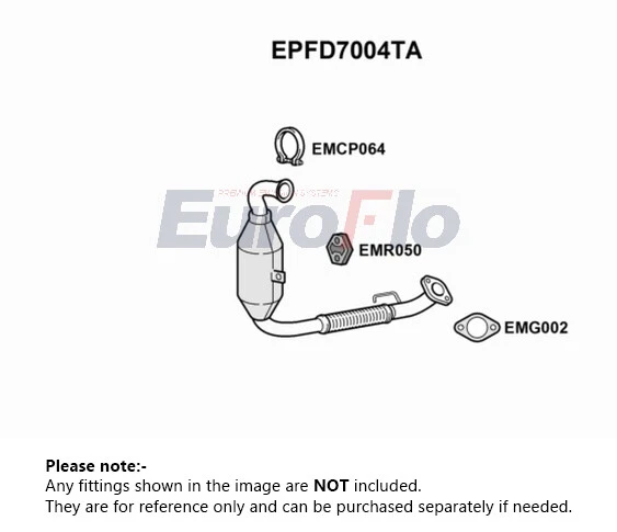DIESEL PARTICULATE FILTER DPF fits FORD FIESTA Mk6 TDCi 1.6D 2008 on ...