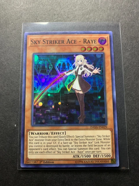 YUGIOH - SKY Striker Ace - Raye (Super Rare) (1ère édition) - DASA-EN029 (P) EUR 1,39 - PicClick FR