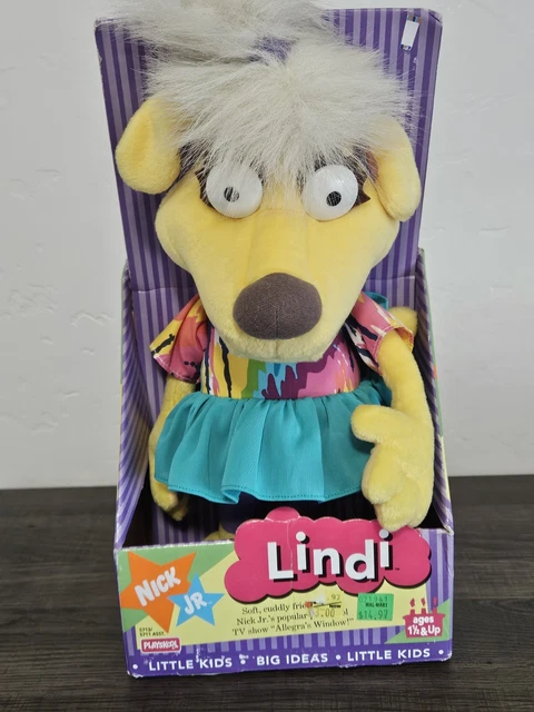 NEW VINTAGE PLAYSKOOL Allegras Window RARE Lindi Plush Original Box ...