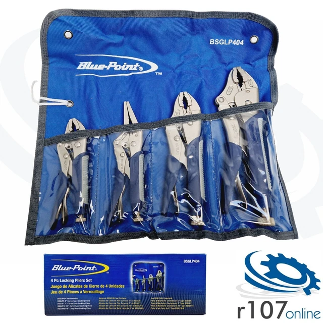 BLUE POINT 4PC Soft Grip Locking Pliers - As sold by Snap On. £75.00 ...