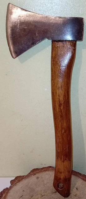 OUTIL ANCIEN BEL AXE Hache Hachette Bucheron OLD TOOL en acier forgé ...